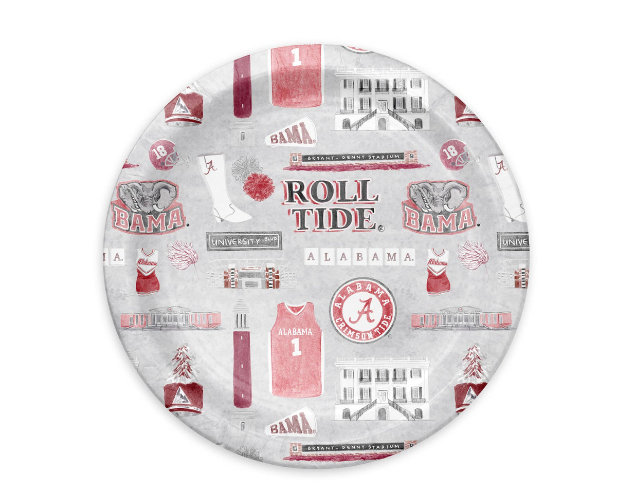 Alabama Paper Plate Packs – Dirty Hippie a division of Queen B LLC